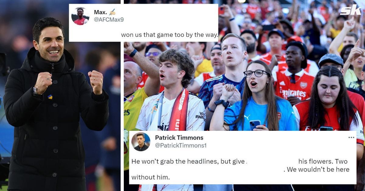 “We wouldn’t be here without him”, “Won us that game” - Arsenal fans ...