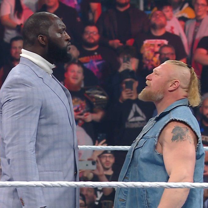 Brock Lesnar walks out of RAW segment after being manhandled by WWE ...