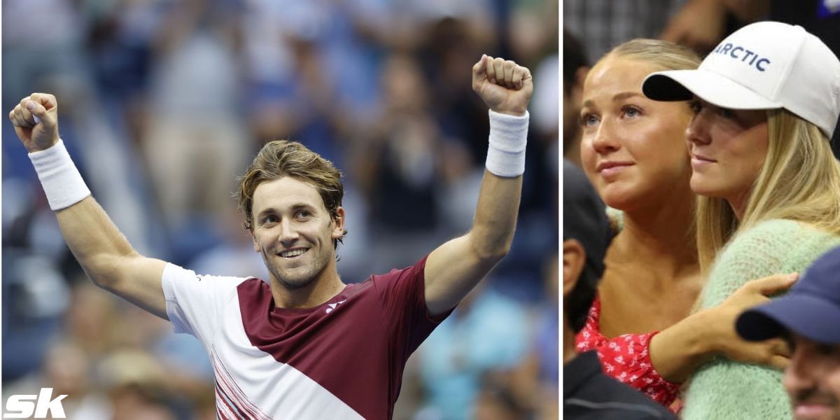 Casper Ruud playfully accuses sisters Caroline and Charlotte of being ...