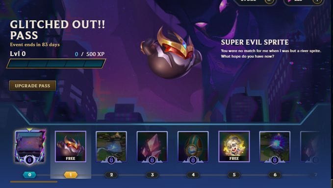 Teamfight Tactics (TFT) Set 8.5: Glitched Out Battle Pass - All tiers ...