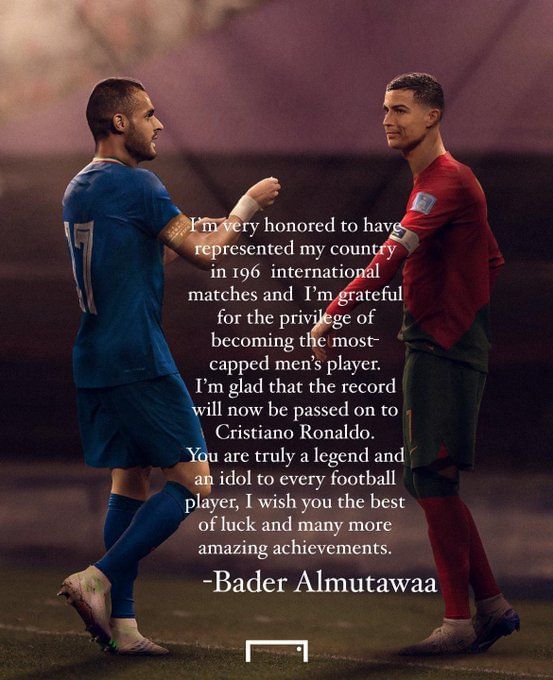 Thank You For Your Kind Words Cristiano Ronaldo Sends Message To
