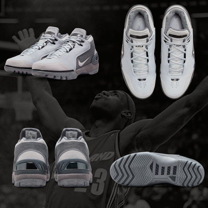 LeBron James: Nike Air Zoom Generation “Dark Gray” shoes: Price and ...