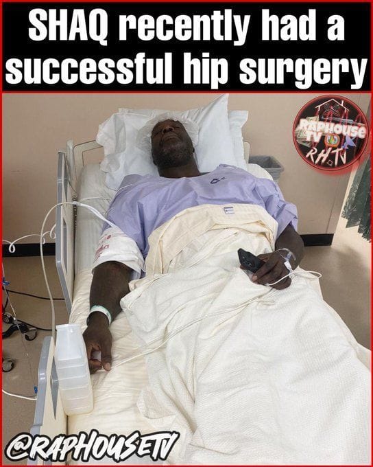 What happened to Shaq? Shaquille O'Neal's latest hospital pictures ...