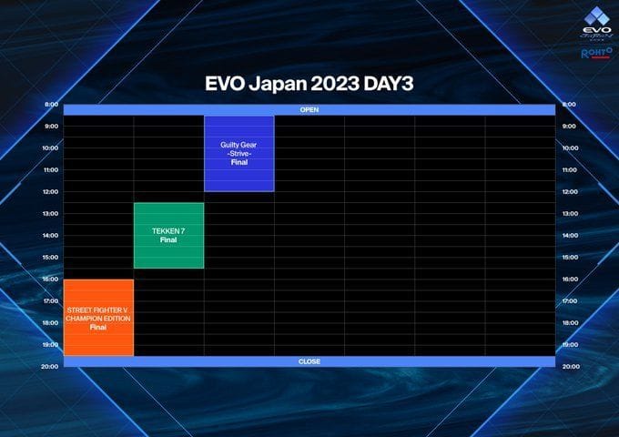 EVO Japan 2023: Starting date, schedule and more