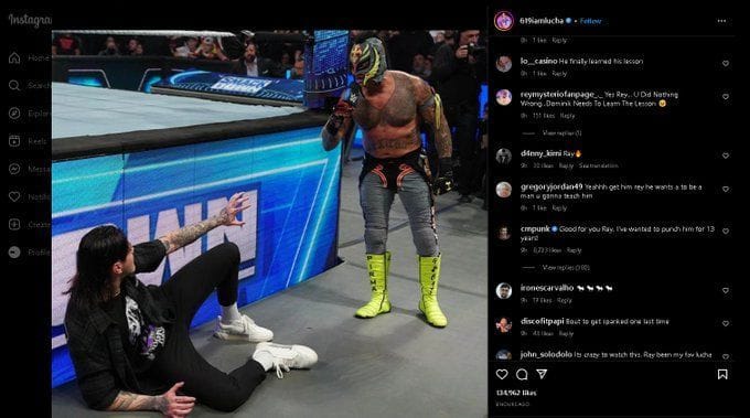 Fans react as former WWE star says he wanted to punch Dominik Mysterio since he was 13 years old