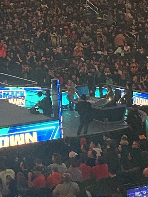 Photo: What happened with the crying girl after Rhea Ripley's win on ...