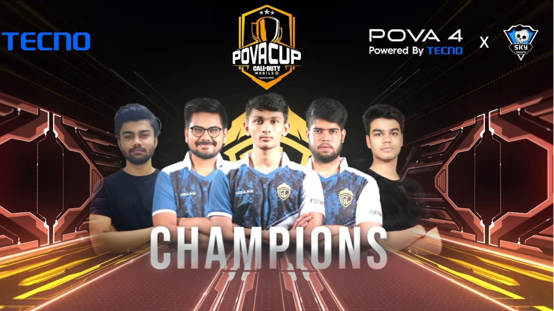 GodLike Esports wins Call of Duty Mobile POVA Cup