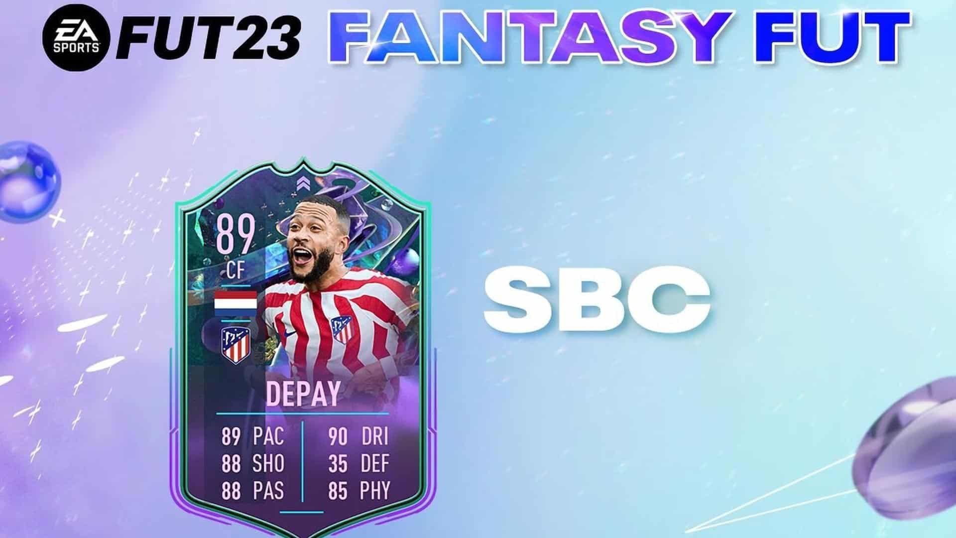 Memphis Depay Fantasy FUT SBC: FIFA 23 Memphis Depay Fantasy FUT SBC ...