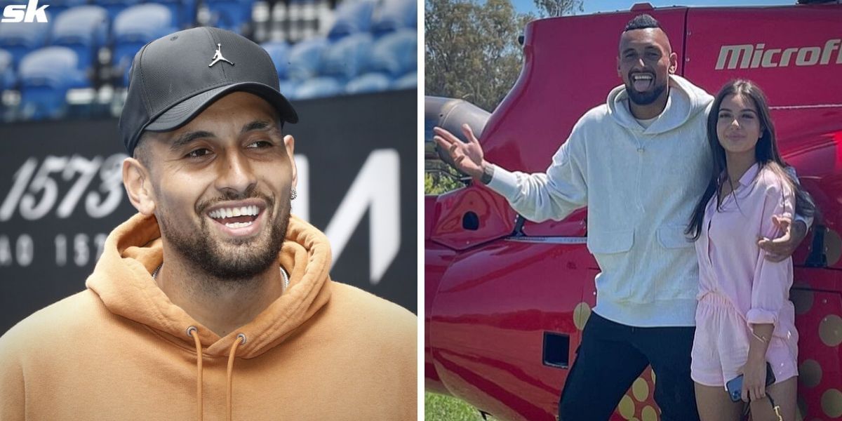 "Whenever Nick Kyrgios talks tennis or gaming" - Aussie and girlfriend ...