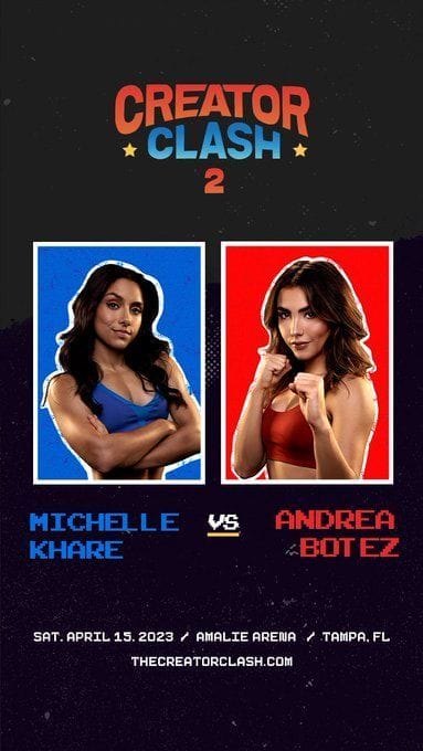 Andrea Botez will be back in boxing ring as she faces Michelle Khare ...