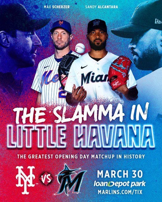 Miami Marlins vs New York Mets MLB opening day live: TV listings ...