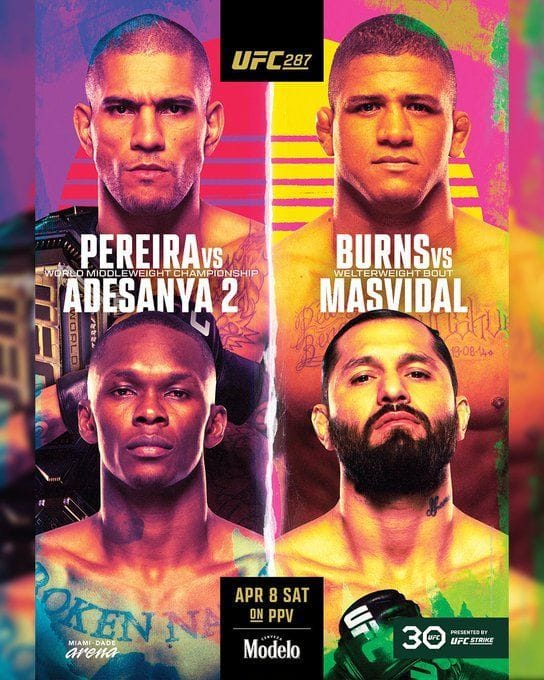 When is UFC 287? Here are the UFC fights coming up next weekend