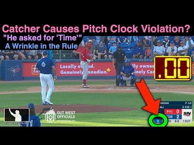 What happens if a game ends due to a pitch clock violation? Analyzing ...