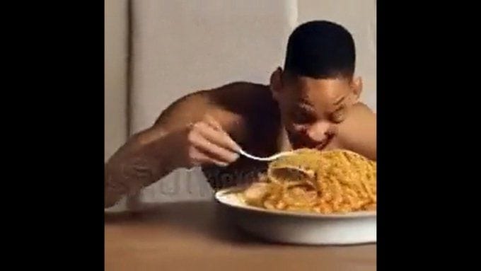 "Remove this cursed video"-Will Smith AI spaghetti video leaves ...