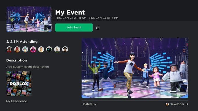 What is Roblox Events Platform? Explained