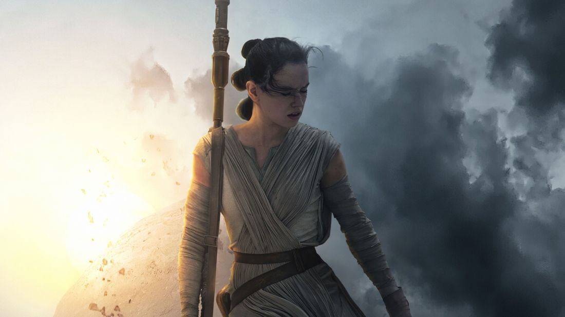Who played Rey in Star Wars?
