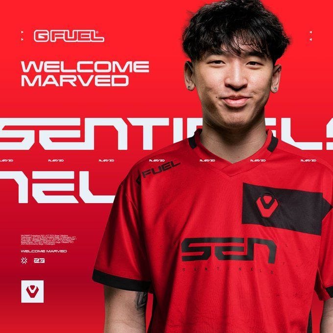 Marved joins Sentinels Valorant roster as 6th man