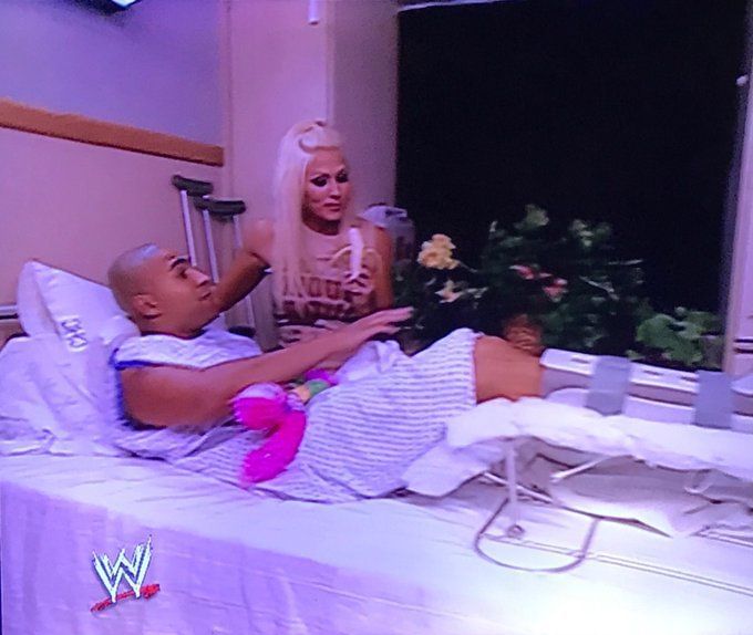 When Ex-WWE star detailed his uncomfortable experience kissing Torrie Wilson in front of her ...