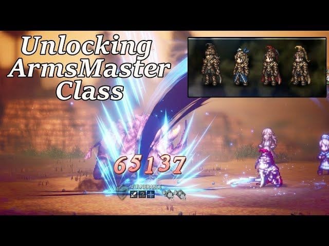 How to obtain the License for the Armsmaster job in Octopath Traveler 2