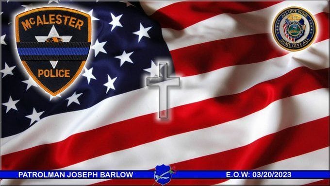 Joseph Barlow: What happened to McAlester police officer Joseph Barlow ...