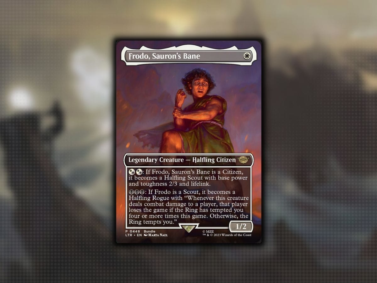 Lord of the Rings: Magic: The Gathering's Lord of the Rings preview ...