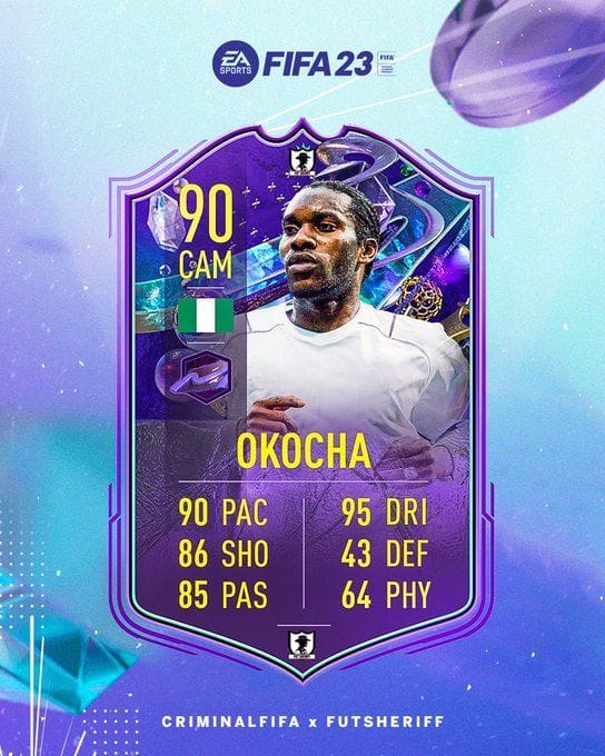 FIFA 23 leaks reveal Jay-Jay Okocha as an upcoming Fantasy FUT Hero card