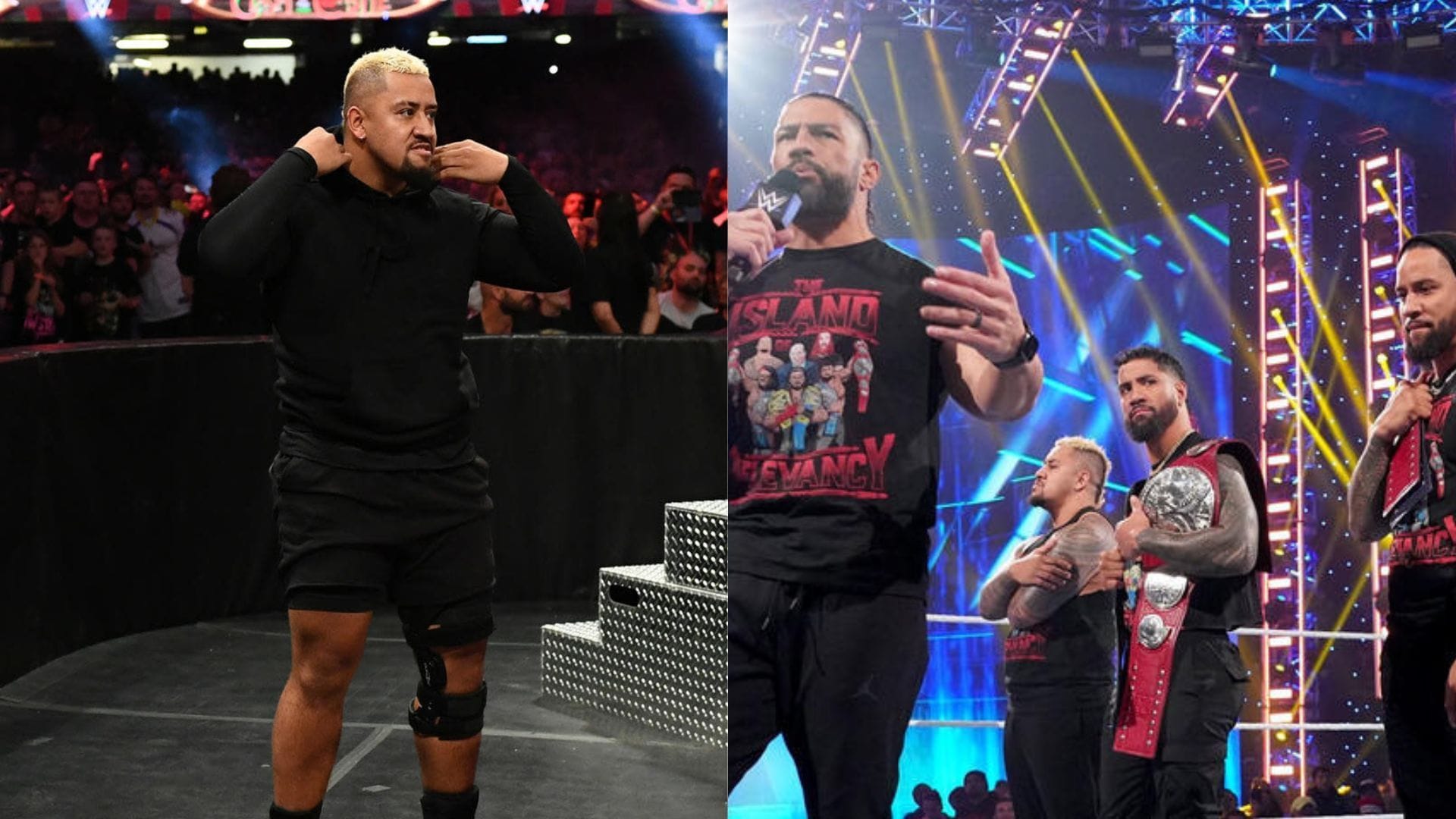 WWE star spotted in public with Solo Sikoa and his wife after their wedding