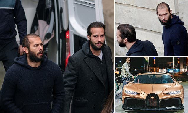 Andrew Tate prison: Why did Andrew Tate go bald? A timeline of 'Top G's ...