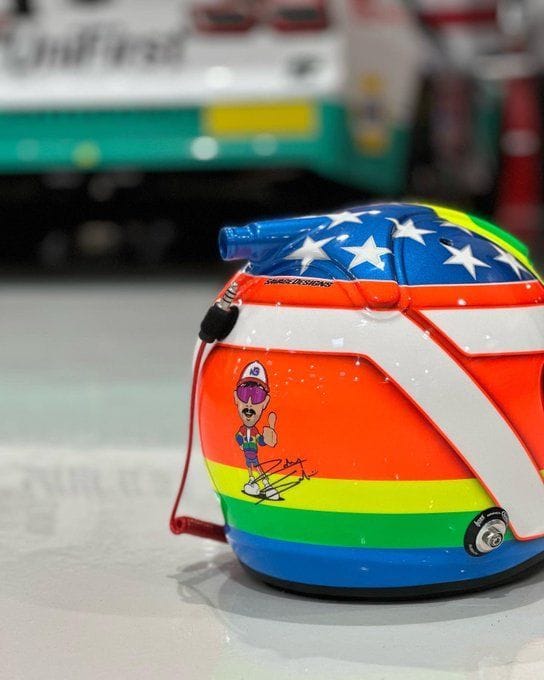 Jordan Taylor to mark his NASCAR debut with a Jeff Gordon-inspired helmet
