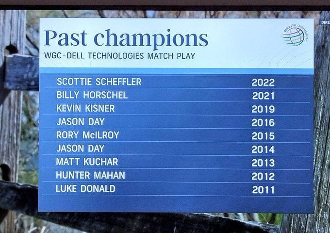 Why were some golfers’ names ‘erased’ from the TV graphics on the WGC ...
