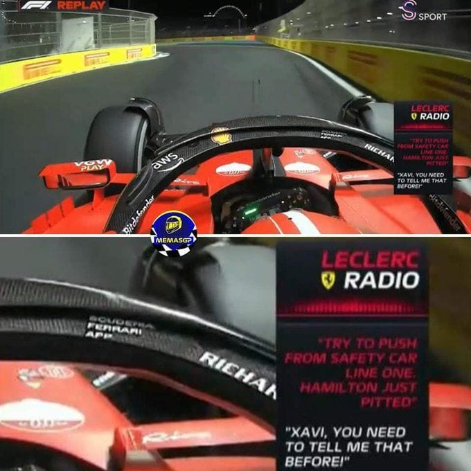 Charles Leclerc explains heated interaction with his race engineer ...