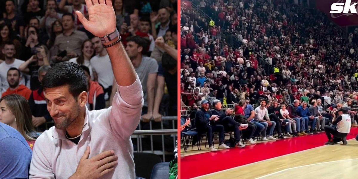 Watch: Novak Djokovic welcomed with thunderous applause as he attends ...