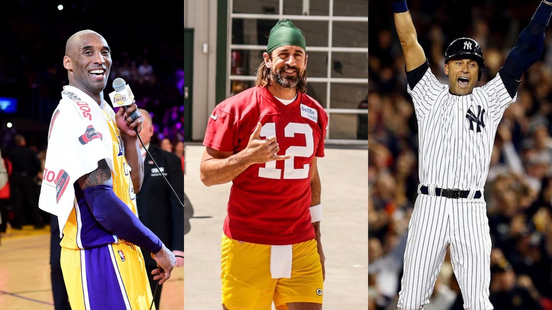 Aaron Rodgers planned Packers legacy in Kobe Bryant, Derek Jeter's ...