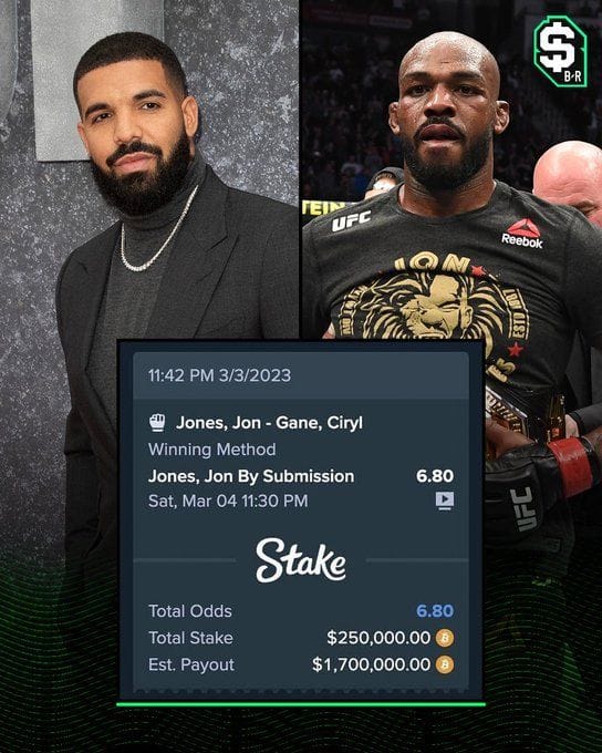 Drake Curse: Jon Jones breaks Drake Curse in style as the rapper ...