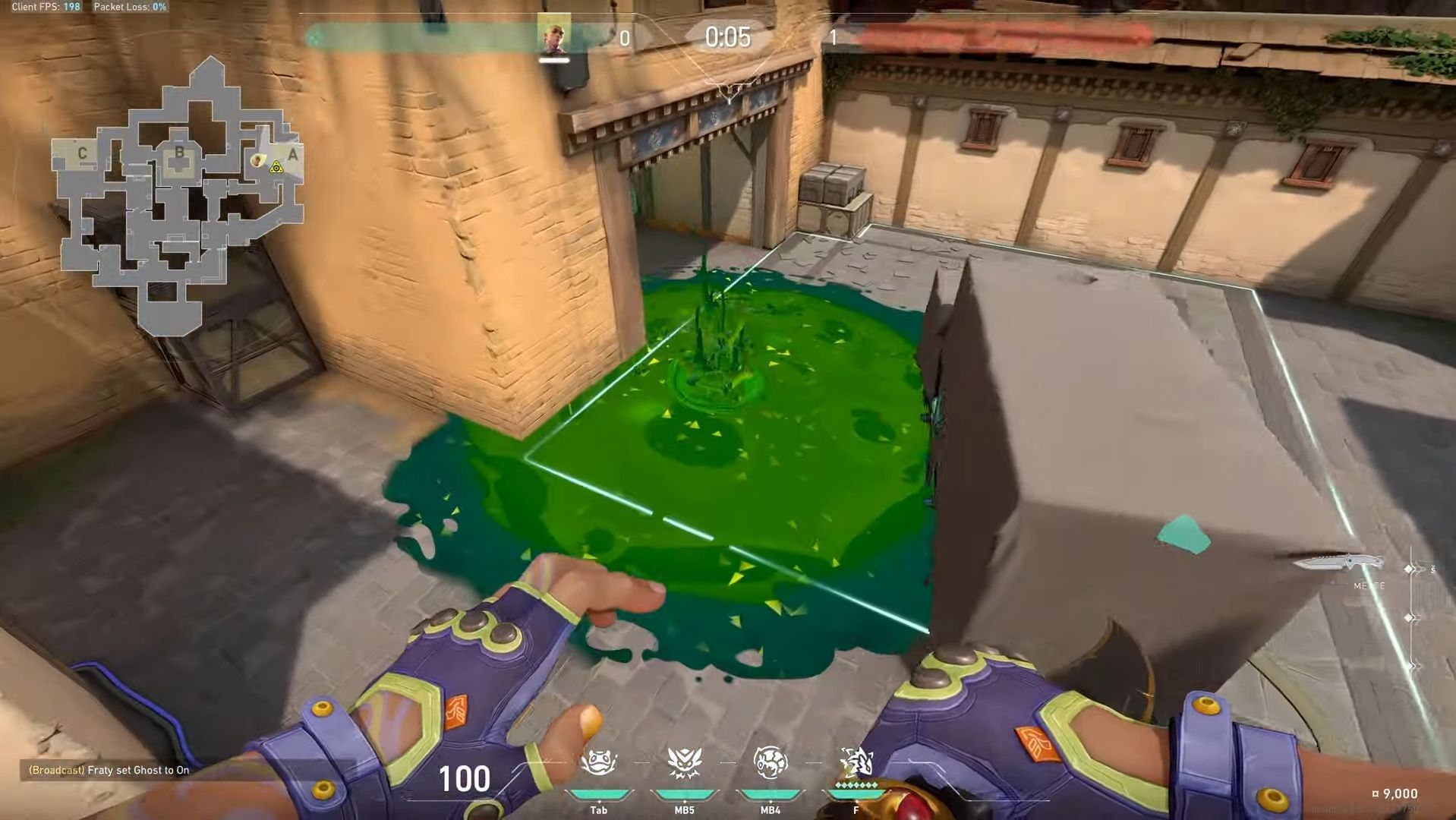 All Gekko lineups for Haven in Valorant