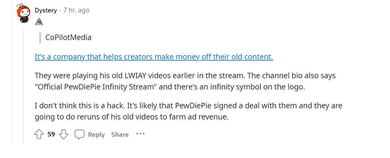 "AI PewDiePie much like watchmeforever" - Streaming community ...