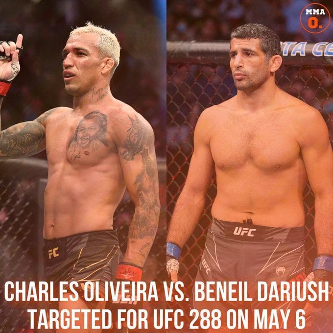Charles Oliveira: UFC 288: Charles Oliveira vs. Beneil Dariush: UFC ...