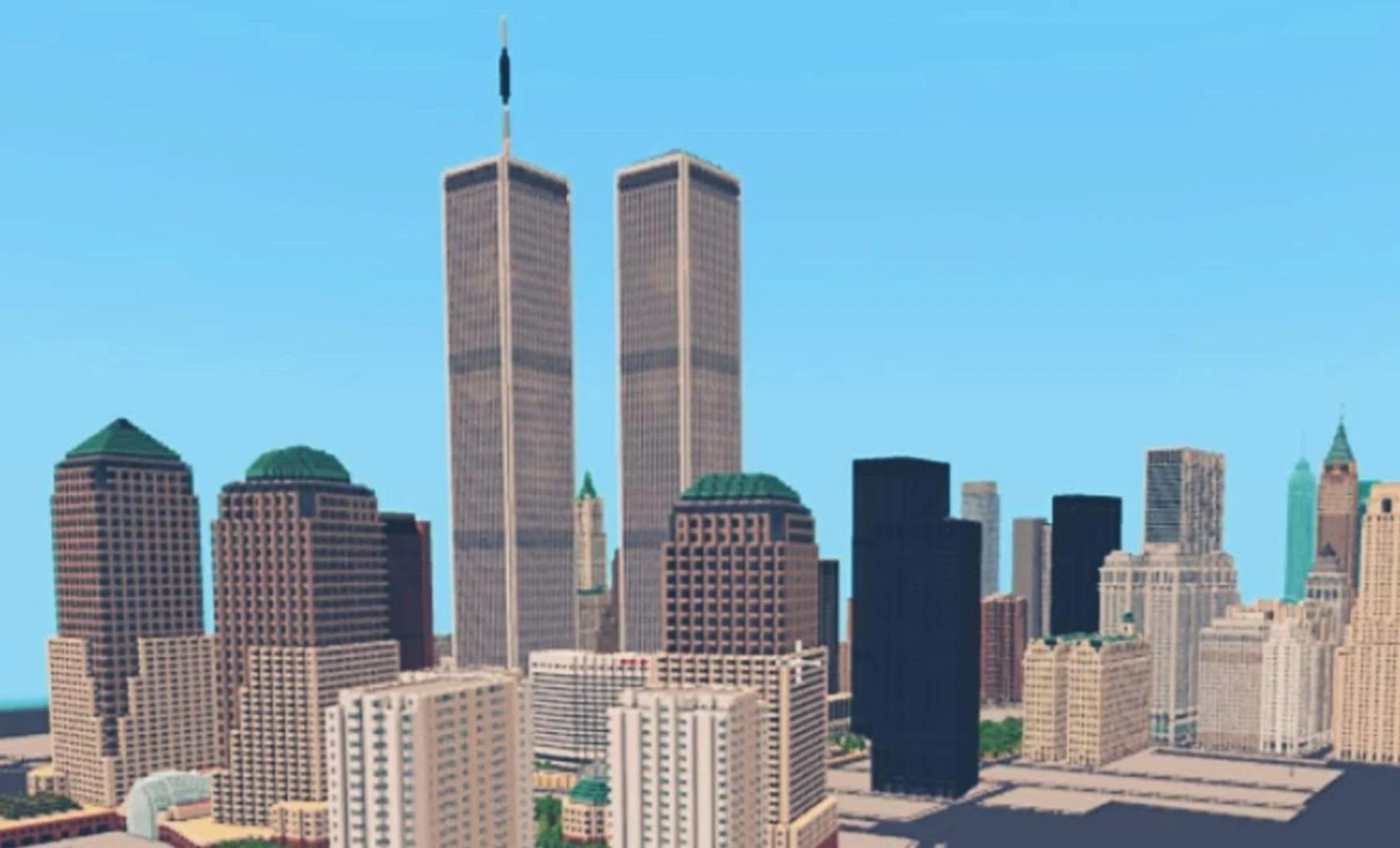 Minecraft player builds massive New York City On Nintendo Switch