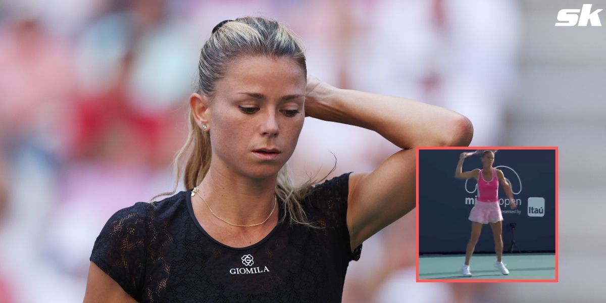 WATCH: Camila Giorgi flings her racket into the middle of the court in ...