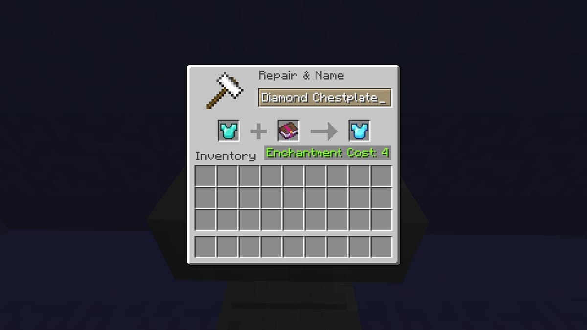 How to enchant tools and armor in Minecraft
