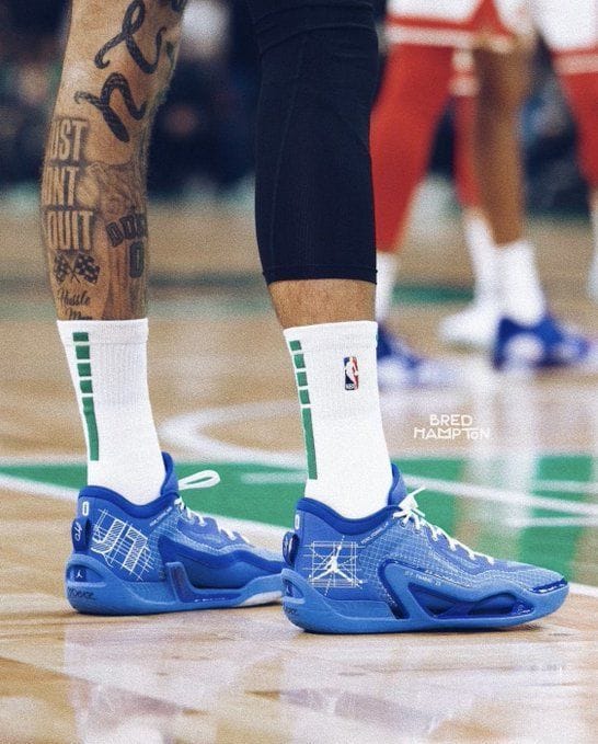 "Best pair yet": Jordan Tatum 1 "Blueprint" sneakers wins the internet