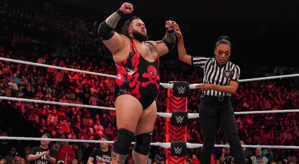 Bronson Reed reflects on competing in the biggest match of his WWE main ...