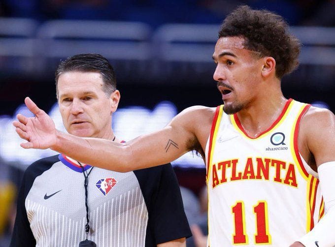 What did Trae Young say about the referees after the Atlanta Hawks ...