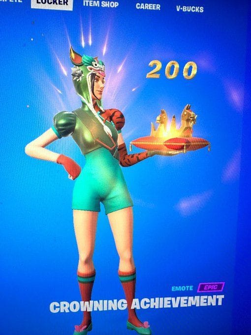 Fortnite player reaches 200 crown wins within a week of Chapter 4 Season 2