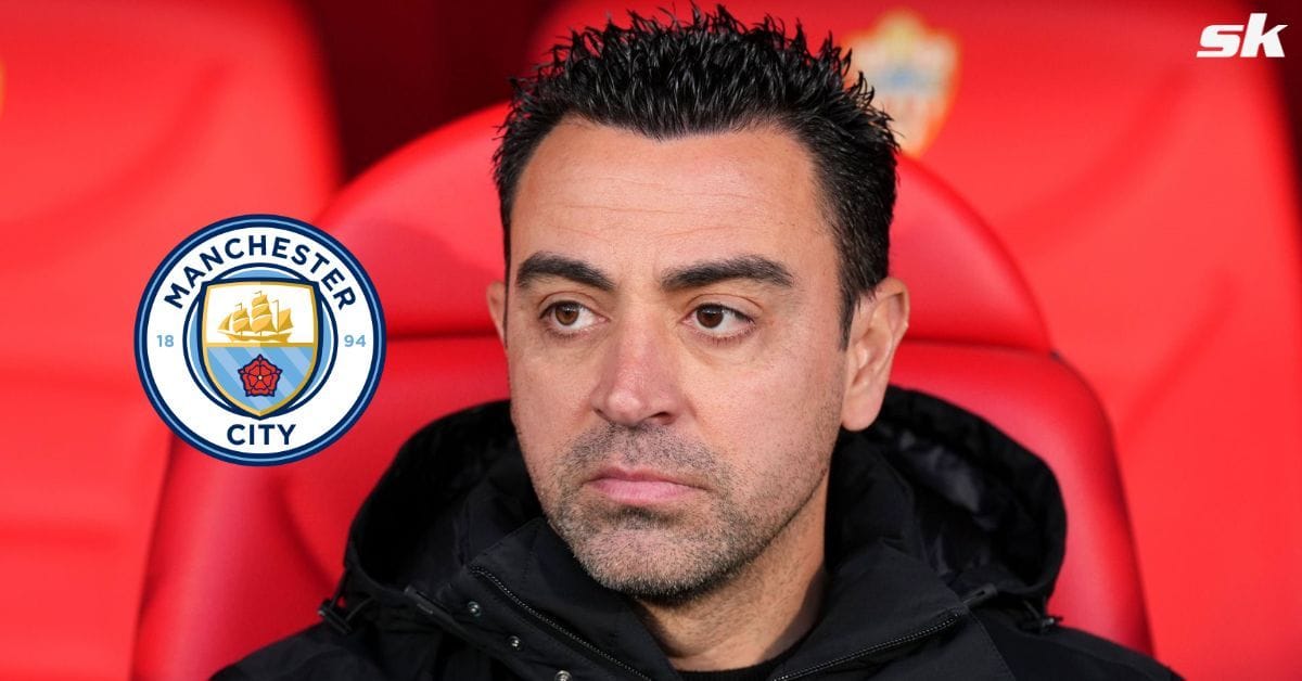 Barcelona manager Xavi has personally contacted Manchester City star in ...