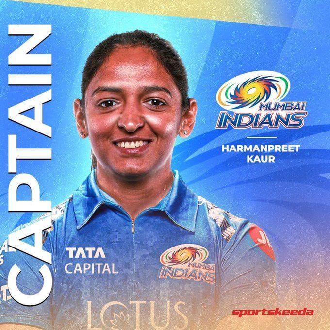 Mumbai Indians name Harmanpreet Kaur as captain for WPL 2023