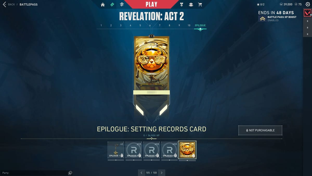Valorant Episode 6 Act 2: All Battlepass tiers and rewards