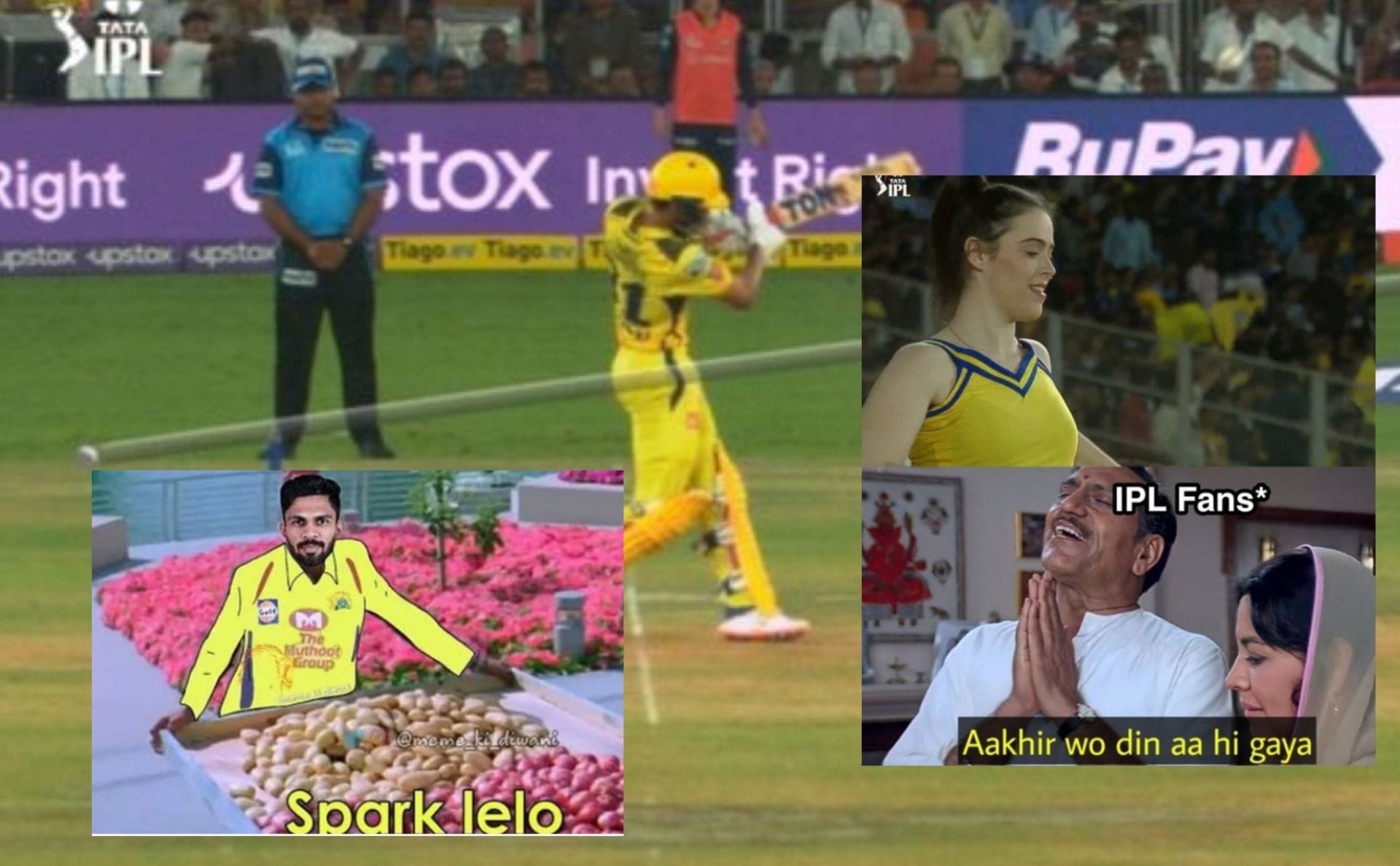 "Spark lelo"- Top 10 funny memes from the first innings of CSK vs GT in ...