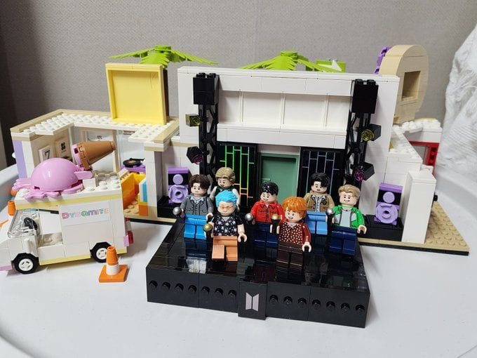 “It’s so cute”: BTS Dynamite Lego set sold out within minutes as fans ...