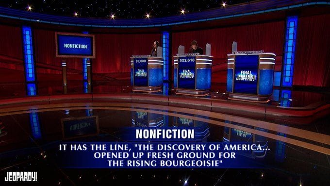 Today’s Final Jeopardy! answer: Friday, March 3, 2023